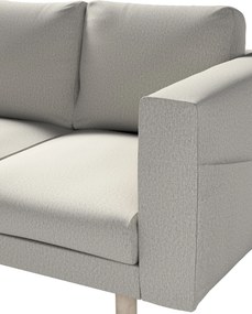 Potah na pohovku IKEA Norsborg 3-místná barva šedá látka pletený vzor