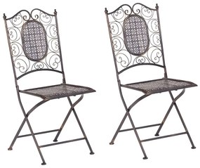 Set 2 ks. zahradních židlí Beatriz (černá). 1035742