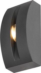 LA 1003518 OUT-BEAM FRAME CW venkovní LED nástěnné a stropní přisazené svítidlo antracit 3000 K - BIG WHITE (SLV)