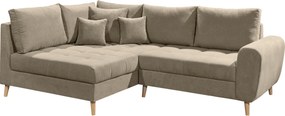 XXXLutz ROHOVÁ SEDAČKA, textil, kompozitní dřevo, pískové barvy MID.YOU - Sedací soupravy - 002220026006