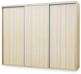 Nábytek Mikulík Skříň FLEXI 3 - 3x dveře plné ROZMĚR: (š/v/h) 240 x 220 x 65 cm