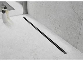 Mexen Flat 360° Super Slim lineární odtok rotační 150 cm, Černá - 1751150