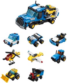 Qman City Tow Truck 1809 komplet 8v1