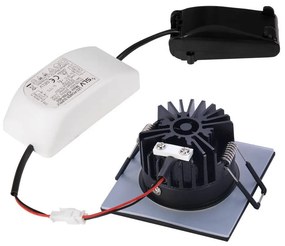 LA 1002101 PATTA-I, LED venkovní svítidlo k zabudování do stropu, hranaté DL IP65 černá 1800-3000K - BIG WHITE (SLV)