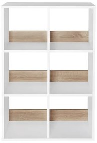 Regál EmaHome 74 x 108 x 33 cm - Sonoma