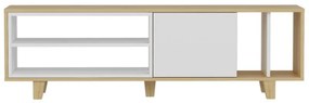 TV stolek Rosmar 160 cm dub/bílý