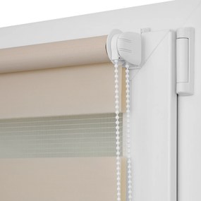 Roleta Den Noc neinvazivní soft Ecru 30x150 cm
