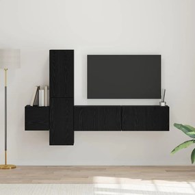 Sestava TV skříněk 5 ks Černý dub Kompozitní dřevo 3393481