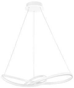 Nova Luce Závěsné LED svítidlo FUSION, 53W 3000K Barva: Bílá