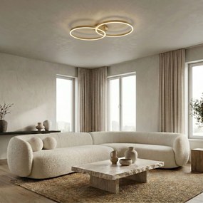 Toolight Rea, Stropní svítidlo LED SWE062-C BRUSH GOLD, OSW-20162