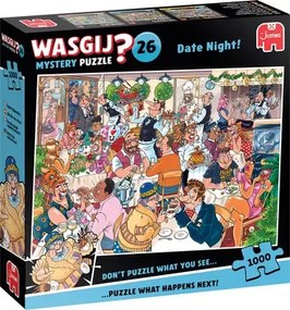 JUMBO Puzzle WASGIJ Mystery 26: Rande! / 1000 dílků / od 12 let