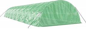 Skleník s ocelovým rámem zelený 80 m² 16 x 5 x 2,3 m 3188089