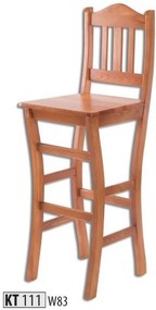 ImportWorld Barová židle Hudson masiv (Barva dřeva: Dub)