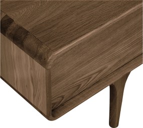 House Nordic TV stolek DARWIN tmavě hnědý 180×45 cm 3201021