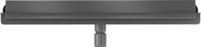 Mexen Flat Wall lineární nástěnný odtok 2v1 60 cm, gun gray kartáčovaný - 1E30060