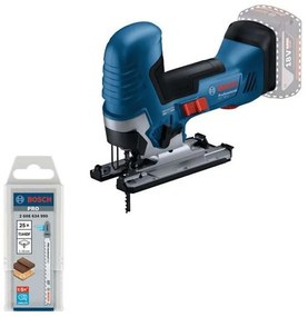 Bosch - 18V AKU přímočará pila GST 18V-125 S, s příslušenstvím, bez baterie a nabíječky 0615V0003B