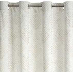 ZATEMŇOVACÍ ZÁVĚS NA KROUŽCÍCH LIMITED COLLECTION BLANCA 140X250 CM BÍLÁ