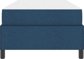 Postel s boxspringem Modrá 80 x 200 cm textil 3398821