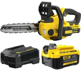 Stanley - 18V AKU řetězová pila 30 cm, 1x aku 4,0 Ah Li-Ion, nabíječka SFMCCS630M1-QW