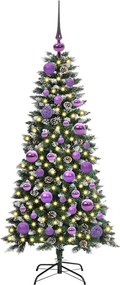 Umělý vánoční stromeček Zelená 120 cm PVC, plast a ocel 3395802