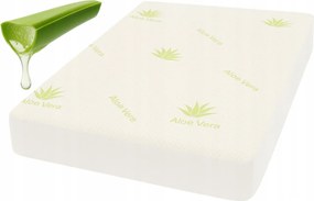 Chránič na matrace 120x200 Aloe Vera se síťkou Polský výrobek 1. třídy