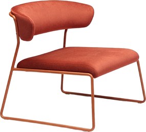 Výprodej Scab Design designová křesla Lisa Lounge Chair - cihlová, látka kat. V3 - 58
