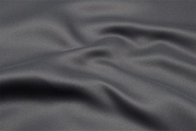 Dekorační závěs "BLACKOUT" zatemňující s kroužky NOTTINO (cena za 1 kus) 135x250 cm, tmavě šedá, France