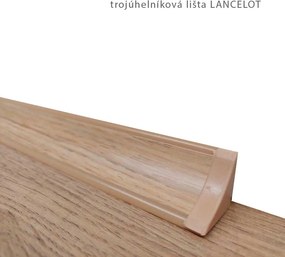 Lišta ke kuchyňské desce | trojúhelníková | 200 cm | LANCELOT
