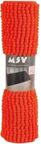 MSV Koupelnová předložka CHENILLE oranžová / Mikrovlákno / Protiskluzo