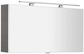 Sapho CLOE galerka s LED osvětlením 100x50x18cm, dub stříbrný - CE100-0011