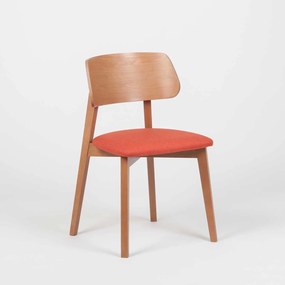 Stima Židle Sharon KT63 dubové moření LUX terracotta 10