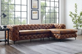 Sofa Modern Barock anticky hnědá