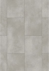 Mexen Imperial Grey  vinylové panely 610 x 305 mm SPC 6,5 mm, podložka IXPE 1,5 mm, 4 V-Fuga, Beton
