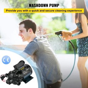 Washdown Pump, 12 V DC, 26,5 l/min 4,1 bar, Max. Samonasávací vodní čerpadlo 3 m