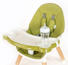 NEW BABY Jídelní židlička 3v1 New Baby Grace Grey