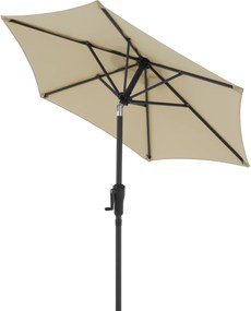 Doppler LIFE 180 cm - naklápěcí slunečník s klikou