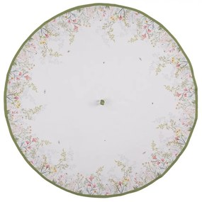 Bavlněná kulatá utěrka s lučními květy Wildflower Fields - Ø 80 cm