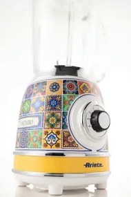 Ariete 0583PO Positano vícebarevná / Skleněný stolní mixér / 1000 W /