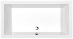 Polysan DEEP hluboká sprchová vanička, obdélník 100x90x26cm, bílá,72340