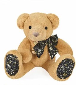 Doudou Histoire d´Ours Plyšový kamarád světle hnědý medvídek 25 cm / o