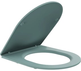 Mexen Lena, Rico, WC sedátko s jemným zavíráním, duroplast, světle zelená matná, 39740048