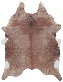 Hnědá syntetická kůže 100x135 cm Etosha – Ayyildiz Carpets
