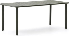 Ocelový zahradní jídelní stůl 90x180 cm Brai – Kave Home