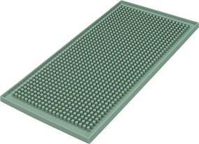 Šalvějově zelená silikonová odkapávací podložka na nádobí 30x15 cm – Brandani