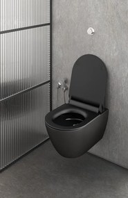 GSI GSI, PURA závěsná WC mísa, Swirlflush, 36x55cm, Cenere dual-mat, 881517