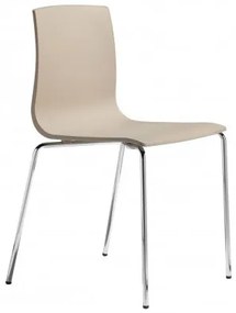 Scab Plastová židle ALICE CHAIR Barva plastu Scab Holubičí šedo-hnědá 2675