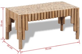 Bambusový konferenční stolek - Default Title
