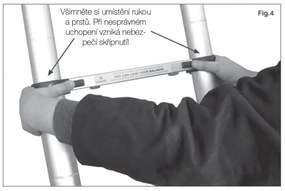 Teleskopické štafle G21 2x8 příček, 6390453,