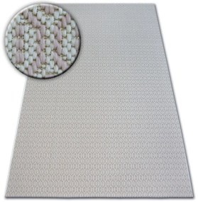 Koberec SIZAL FLAT 48603/526 Očká krém růžový