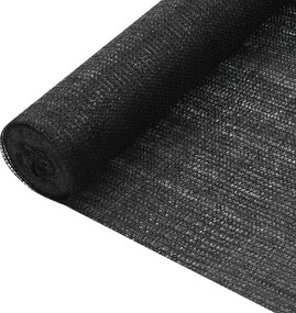 vidaXL Stínící tkanina 1,5 x 10 m HDPE 75 g/m² [149323] Barva: Černá